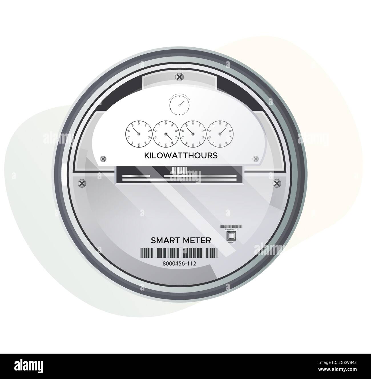 Power meter Stock Vector Images - Alamy