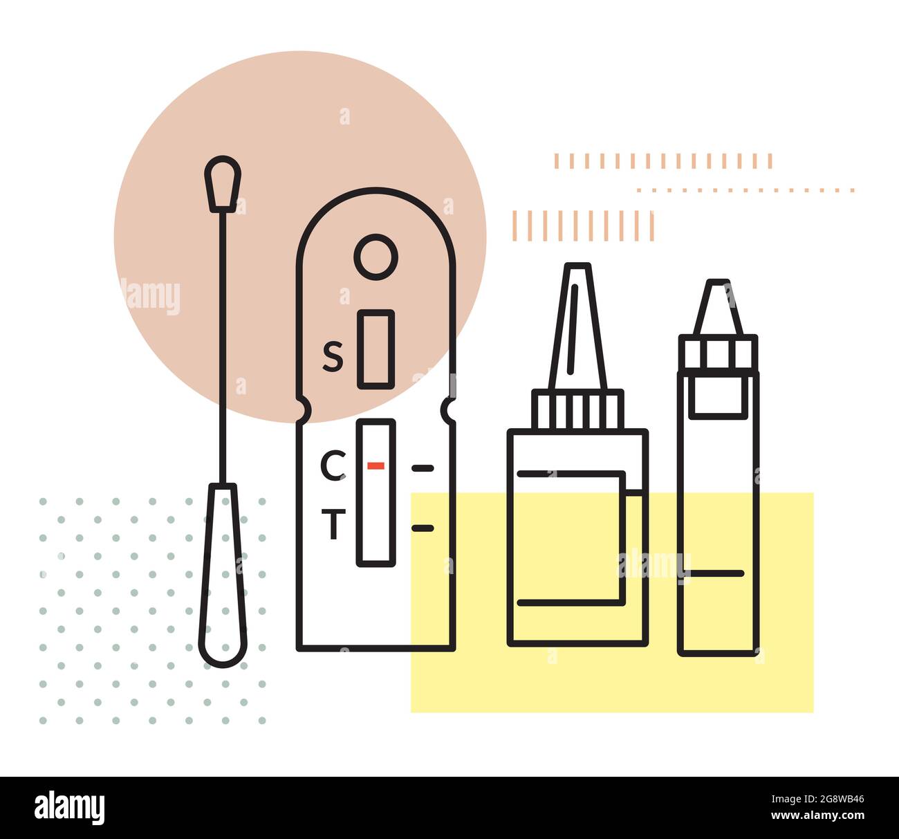 Lateral flow test kits hi-res stock photography and images - Alamy