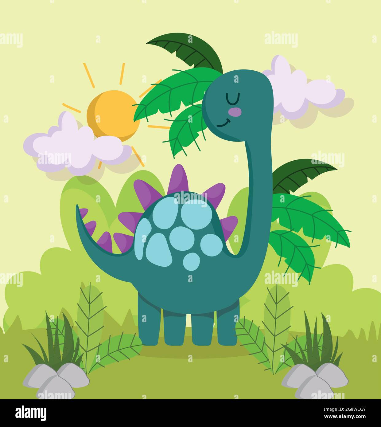 Clipart Dinosaur Land