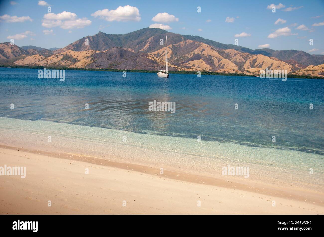 The beauty of the 17-Island Spots in Flores Indonesia Stock Photo - Alamy