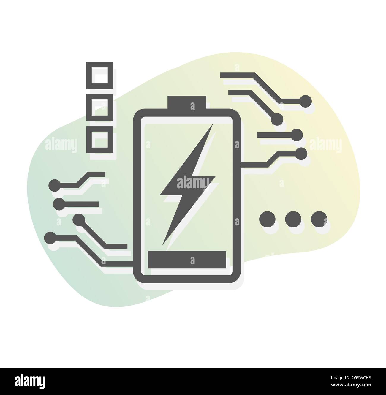 Battery Charging Management - Stock Icon as EPS 10 File Stock Vector ...