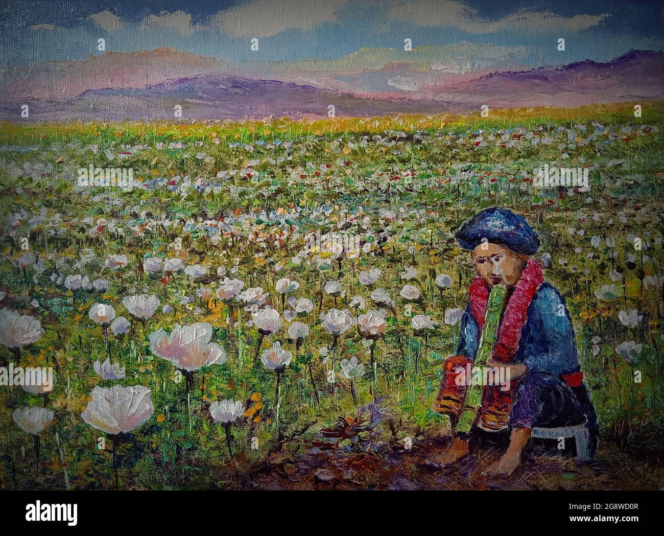 Famous Flower Field Paintings