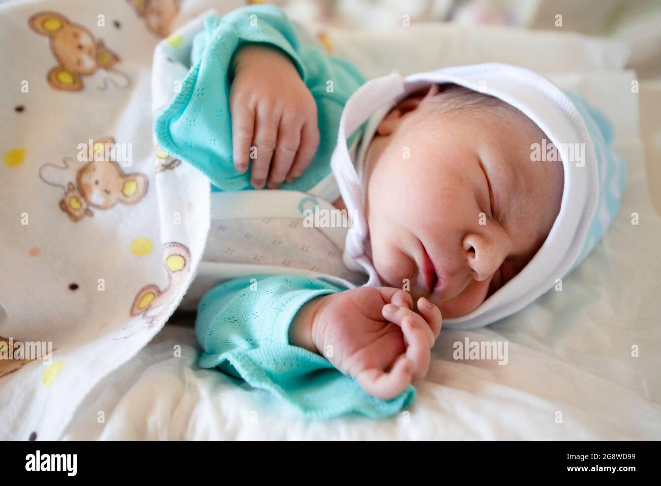 Crib top view hi-res stock photography and images - Alamy