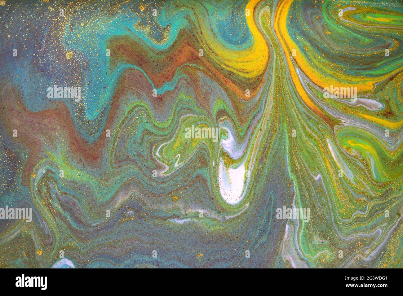 Dark liquid abstract marble acrylic ink pattern Stock Photo - Alamy