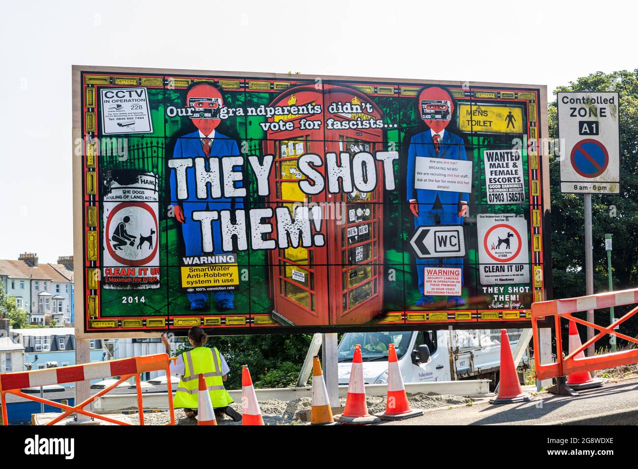 They Shot Them by Gilbert and George as part of the Folkestone ...