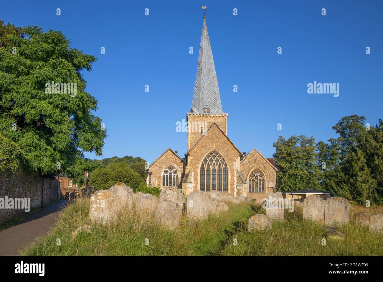 the parish church of st peter and st pauls with the rewilding of the ...