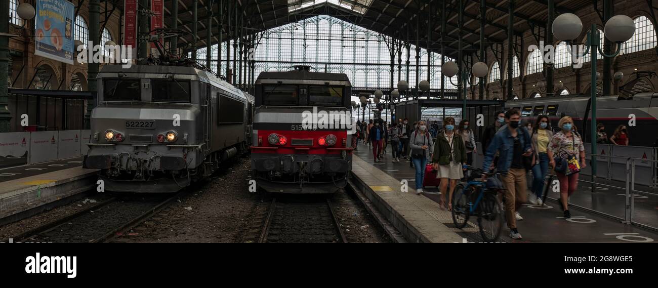 Gare du nord hi-res stock photography and images - Alamy