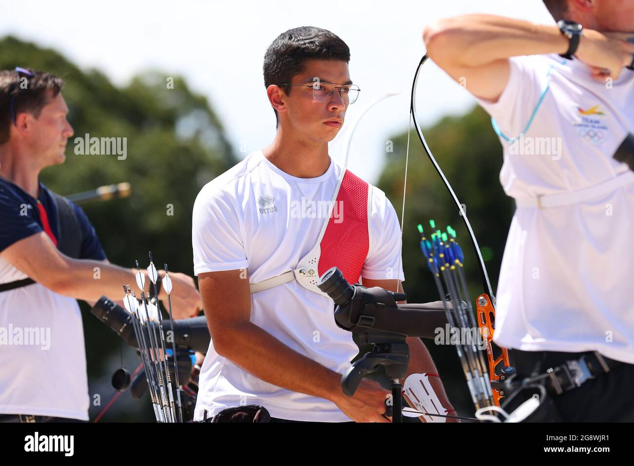 Tokyo, Japan. 23rd July, 2021. Thomas Chirault (FRA) Archery : Men's ...