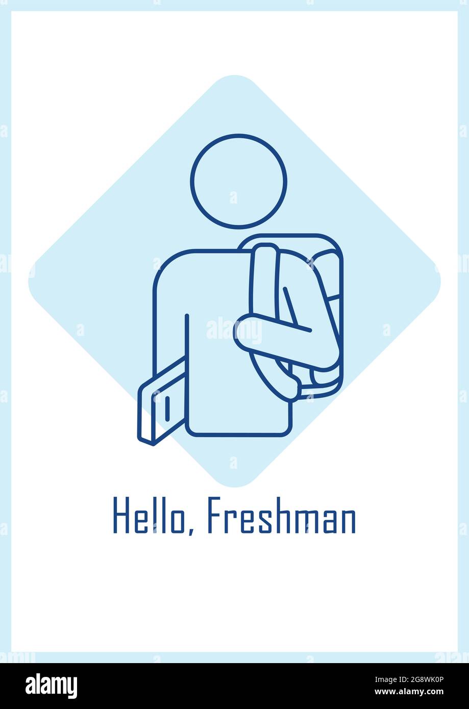 Freshman university Stock Vector Images - Alamy