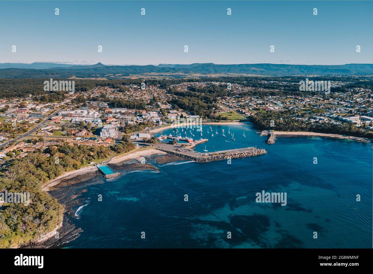 Ulladulla Harbour during the day Stock Photo - Alamy