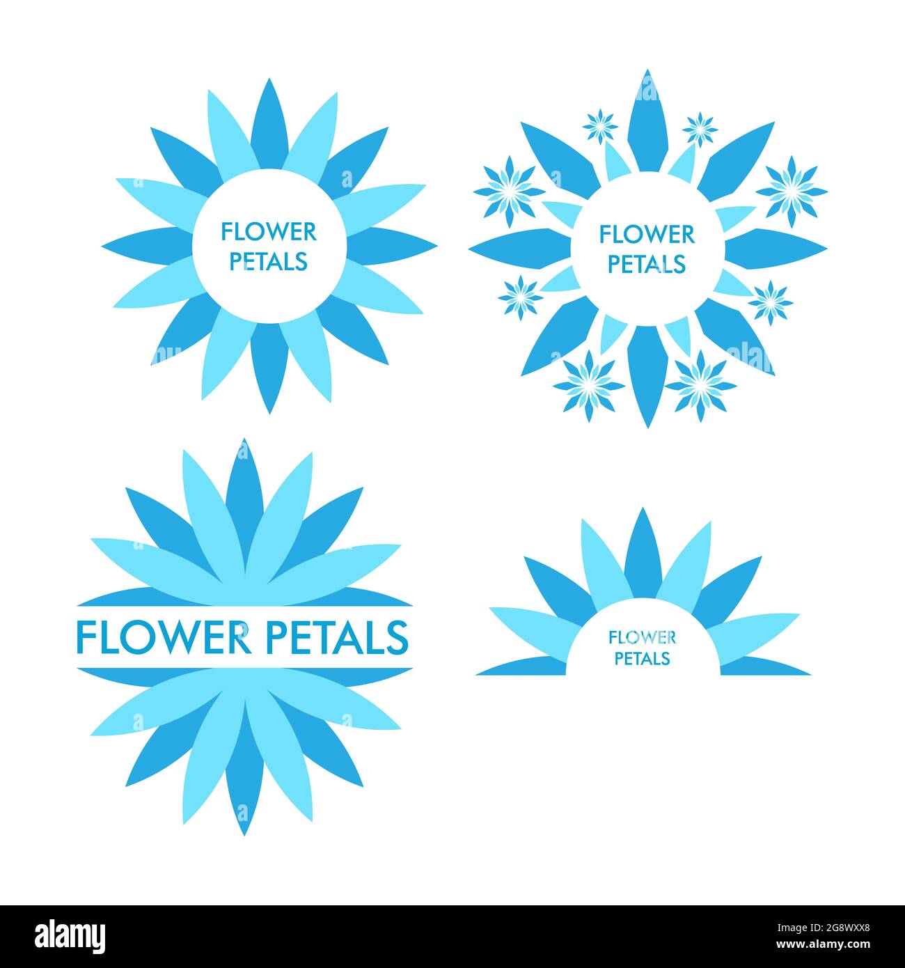 flower petals background design. beautiful flower petals vector ...