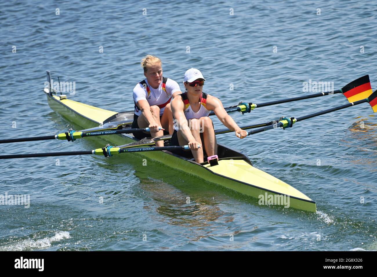 Tokyo, Japan. 23rd July, 2021. Annekatrin THIELE (GER), Leonie MENZEL ...