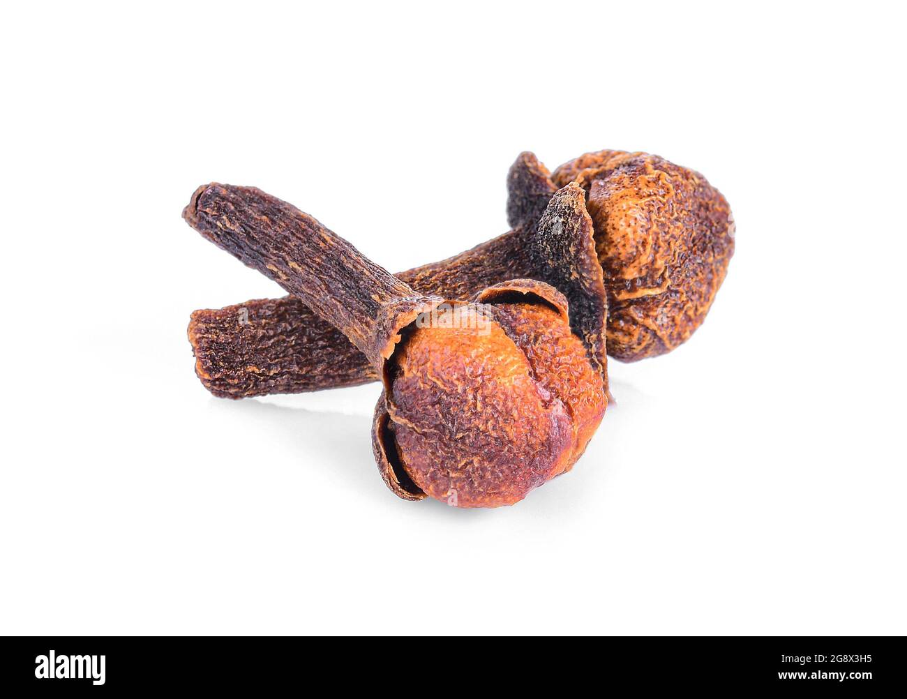 cloves spices on white background Stock Photo - Alamy