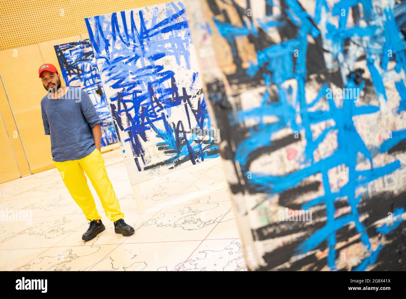 Oscar Murillo Artista Colombiano