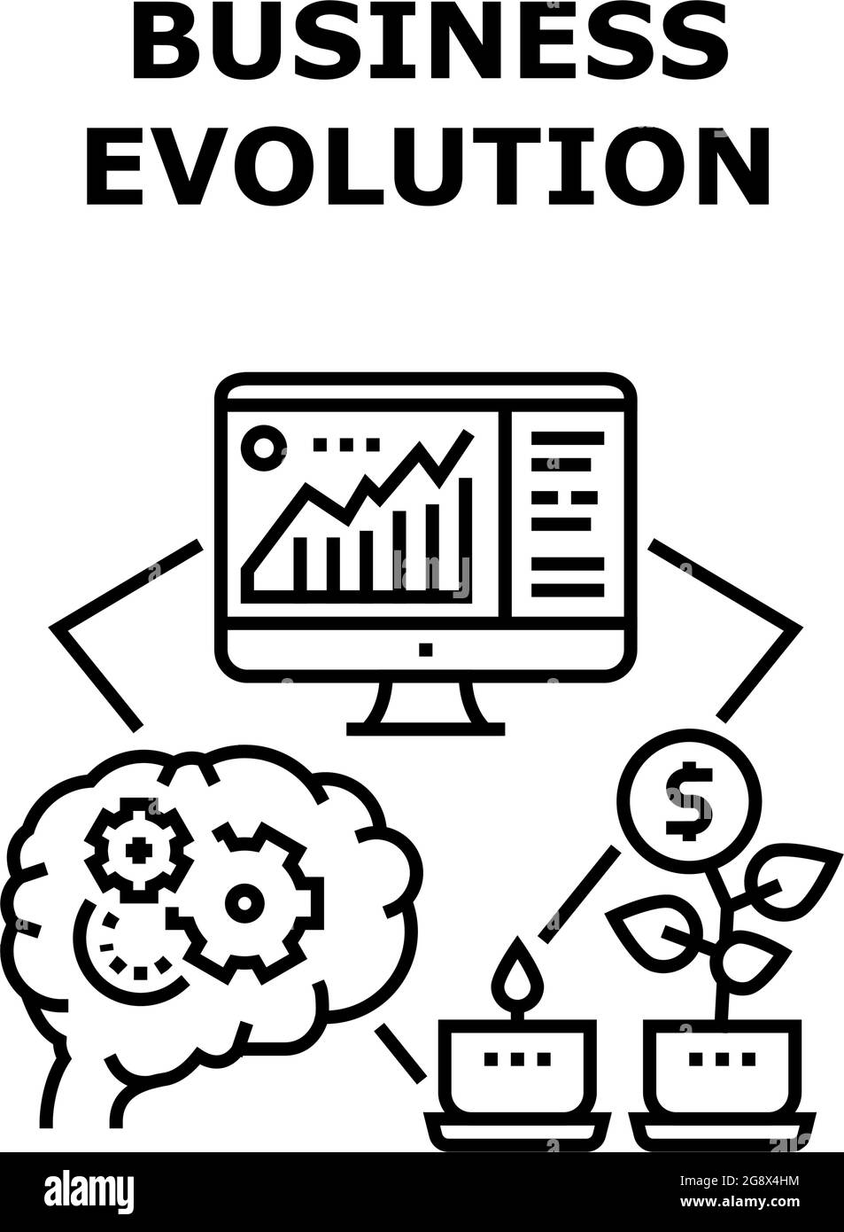 Professional evolution Black and White Stock Photos & Images - Alamy