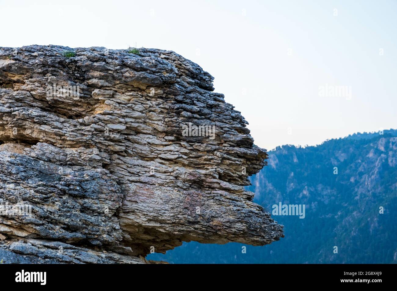 Detail of the Cilician Gates pass through the Taurus Mountains in ...