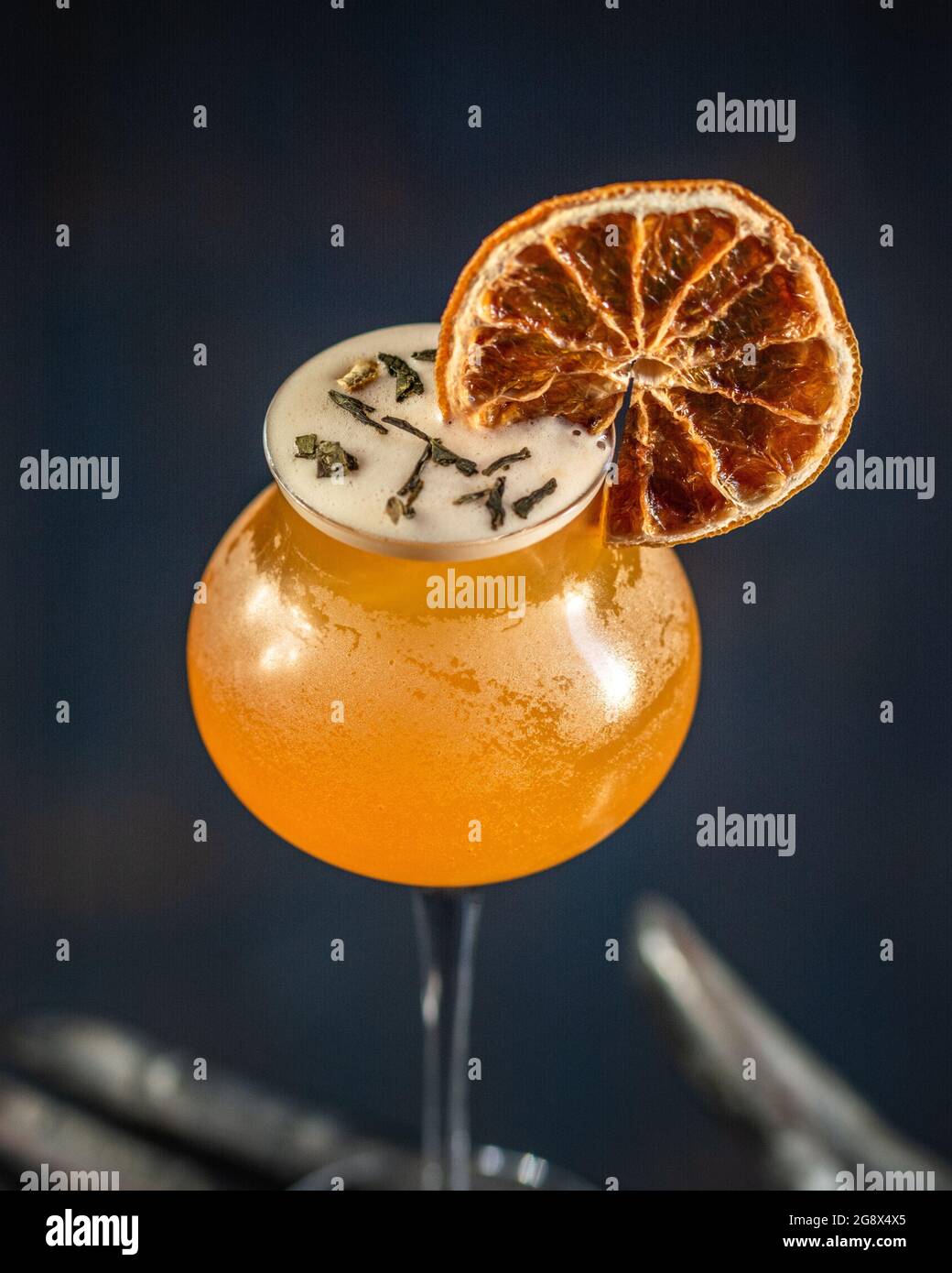 Fresh orange cocktail Stock Photo - Alamy