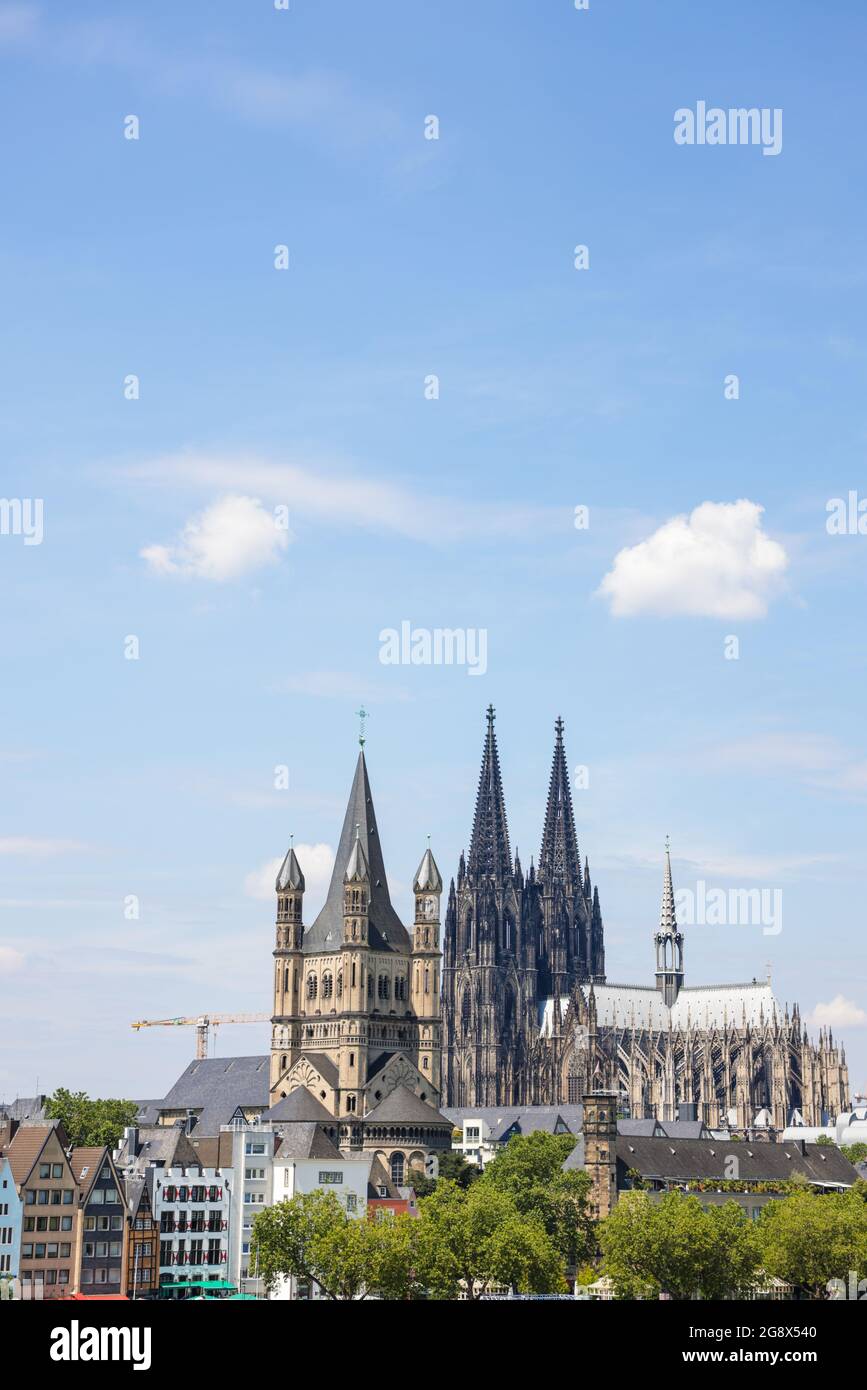 Cologne cathedral top view hi-res stock photography and images - Alamy