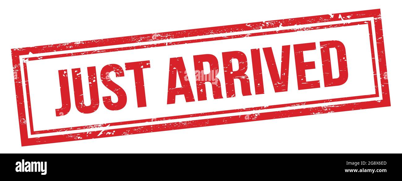 Just arrived rubber stamp hi-res stock photography and images - Alamy