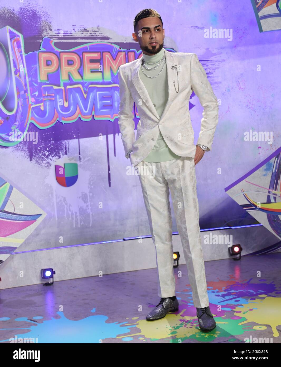 Miami, United States. 23rd July, 2021. Jay Wheeler arrives at the 2021 ...