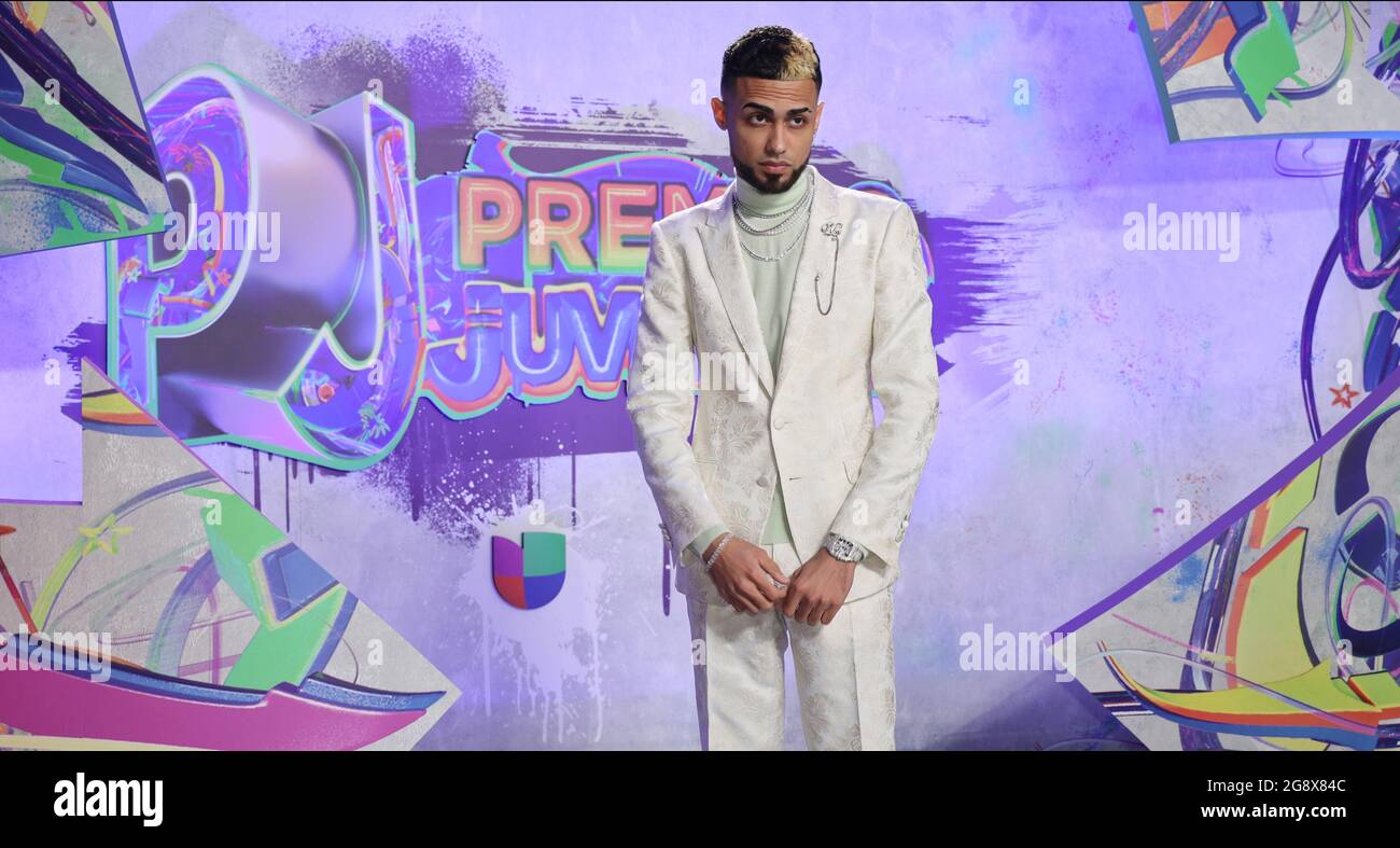 Miami, United States. 23rd July, 2021. Jay Wheeler arrives at the 2021 ...