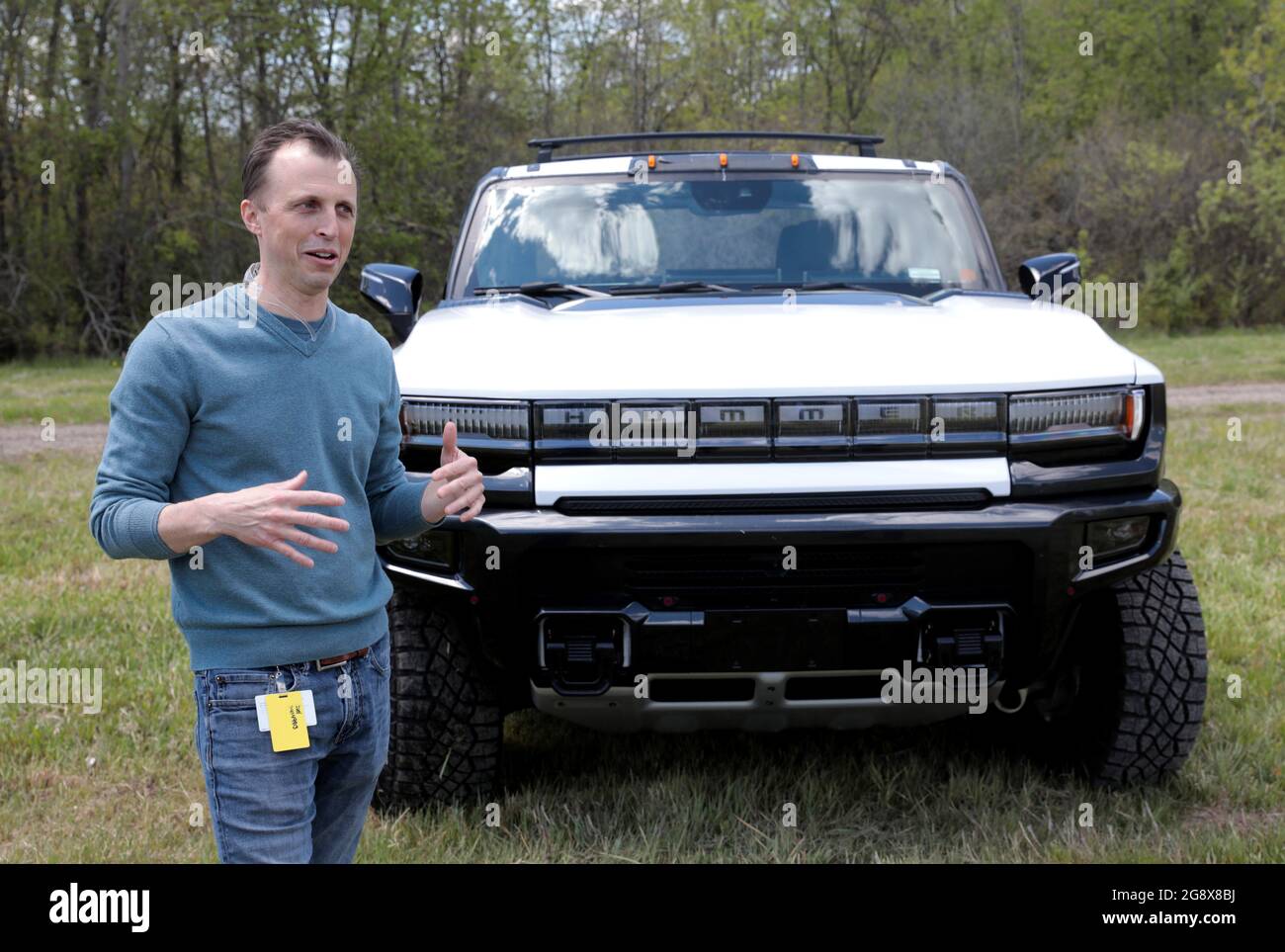 Hummer ev 2021 hi-res stock photography and images - Alamy
