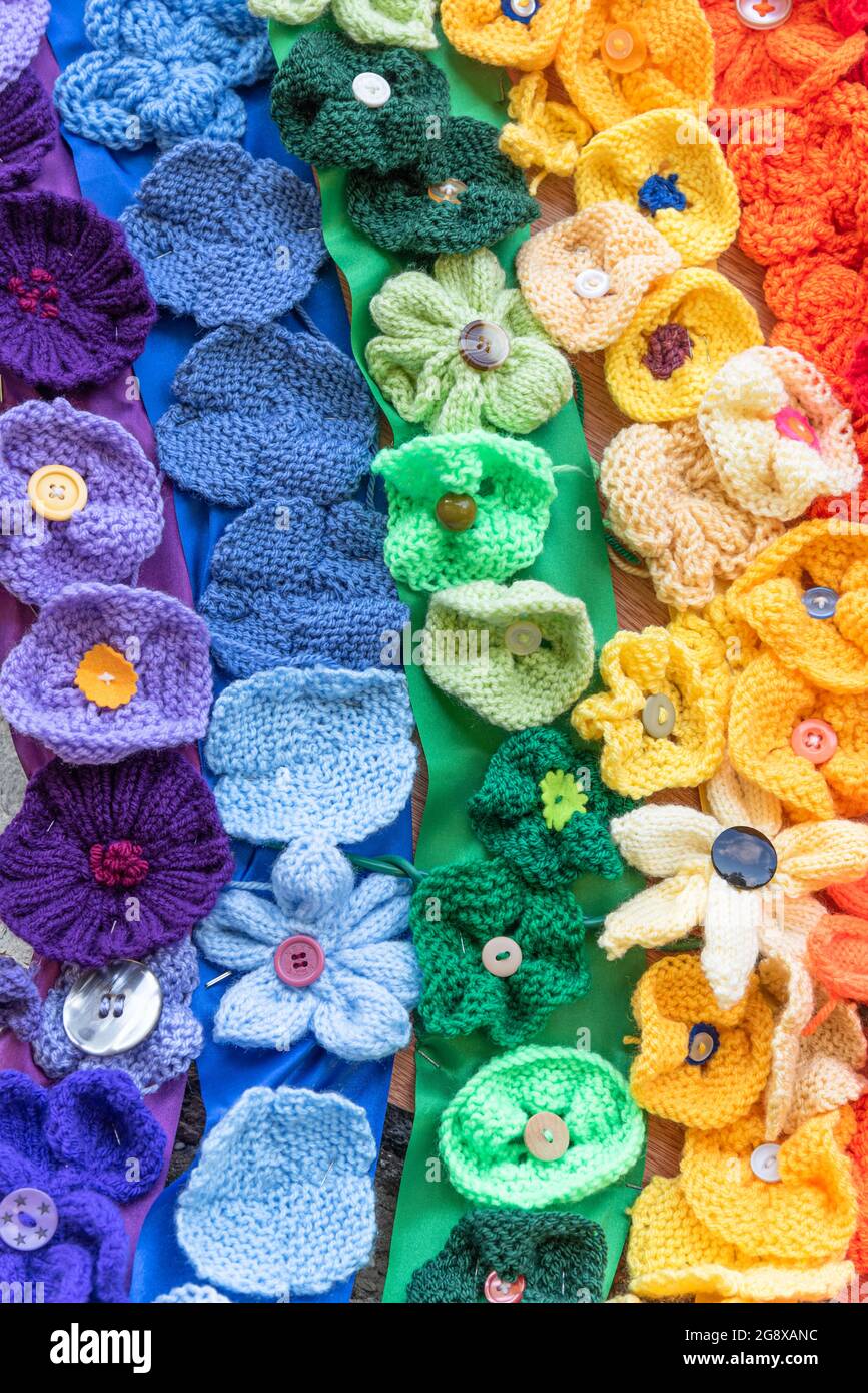 Rainbow with flowers hi-res stock photography and images - Alamy