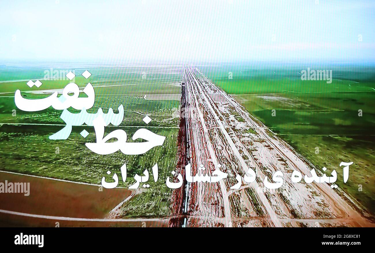 Tehran, Tehran, Iran. 22nd July, 2021. A handout picture provided by ...