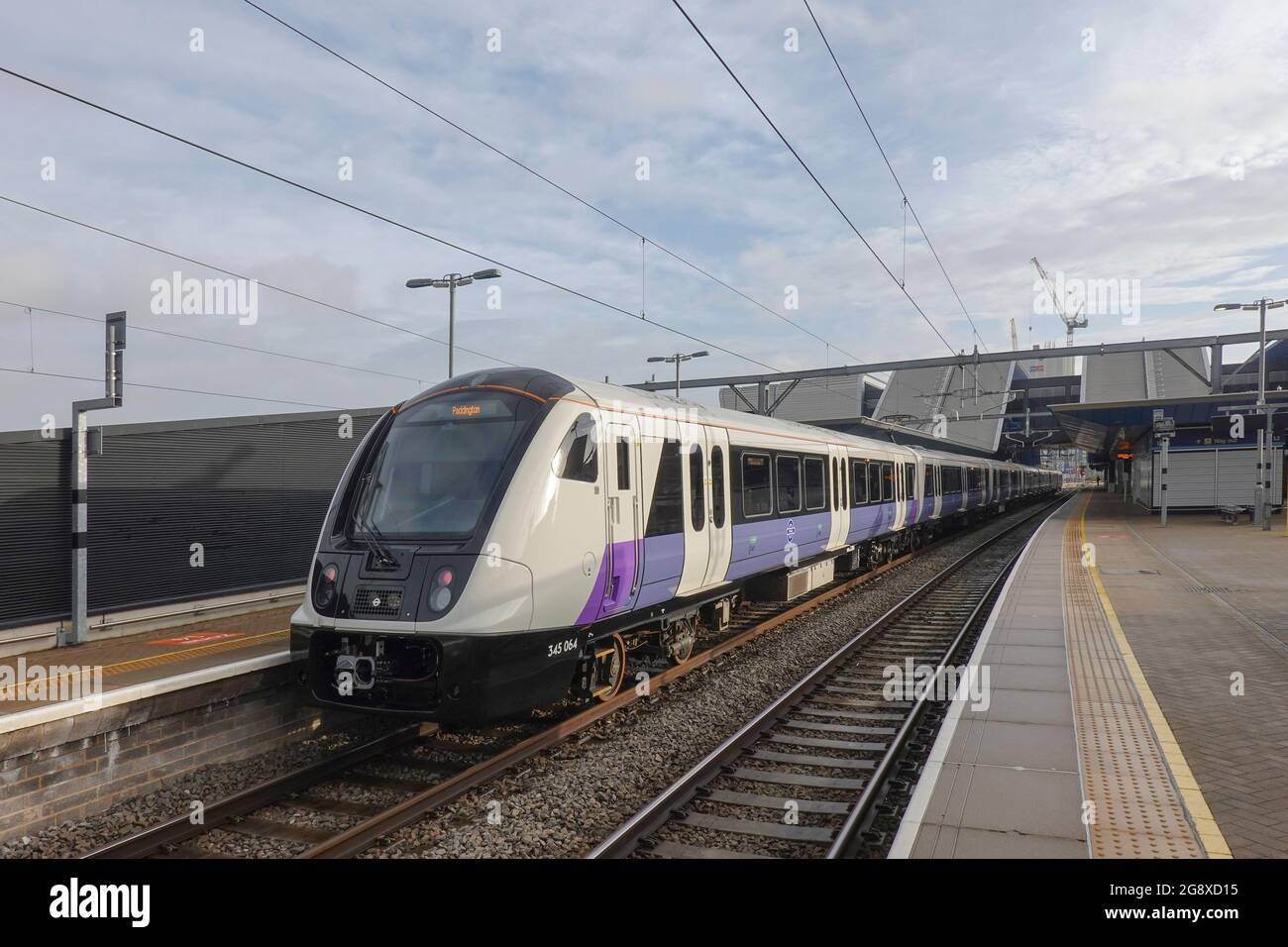 Transport for London Class 345 at Reading Station Stock Photo - Alamy