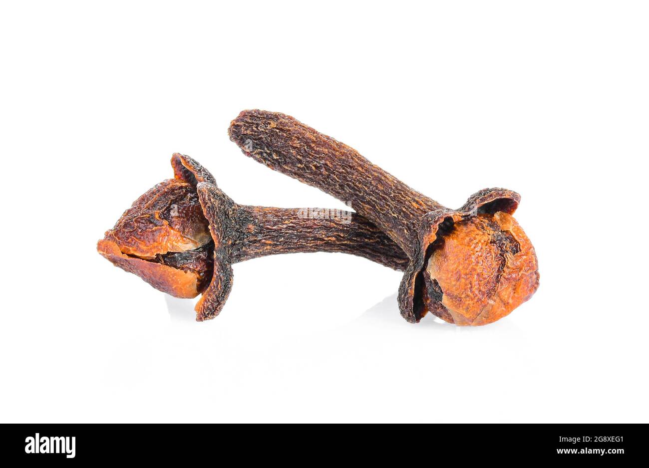 cloves spices on white background Stock Photo - Alamy