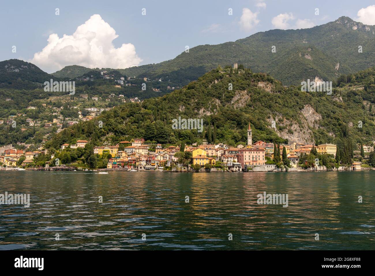 Varenna famous italian village Como Lake Stock Photo - Alamy