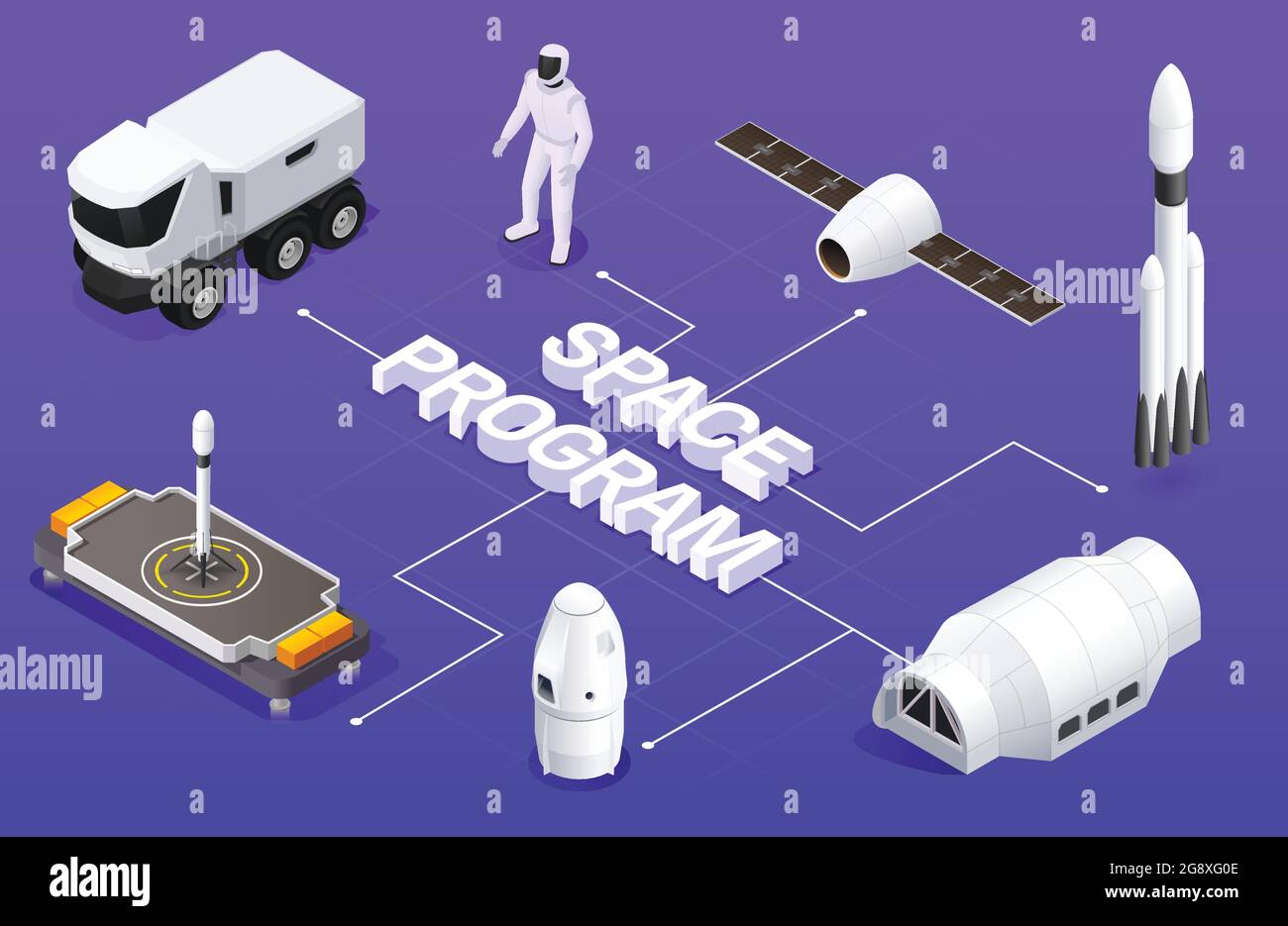 Cosmonaut Program Stock Vector Images - Alamy