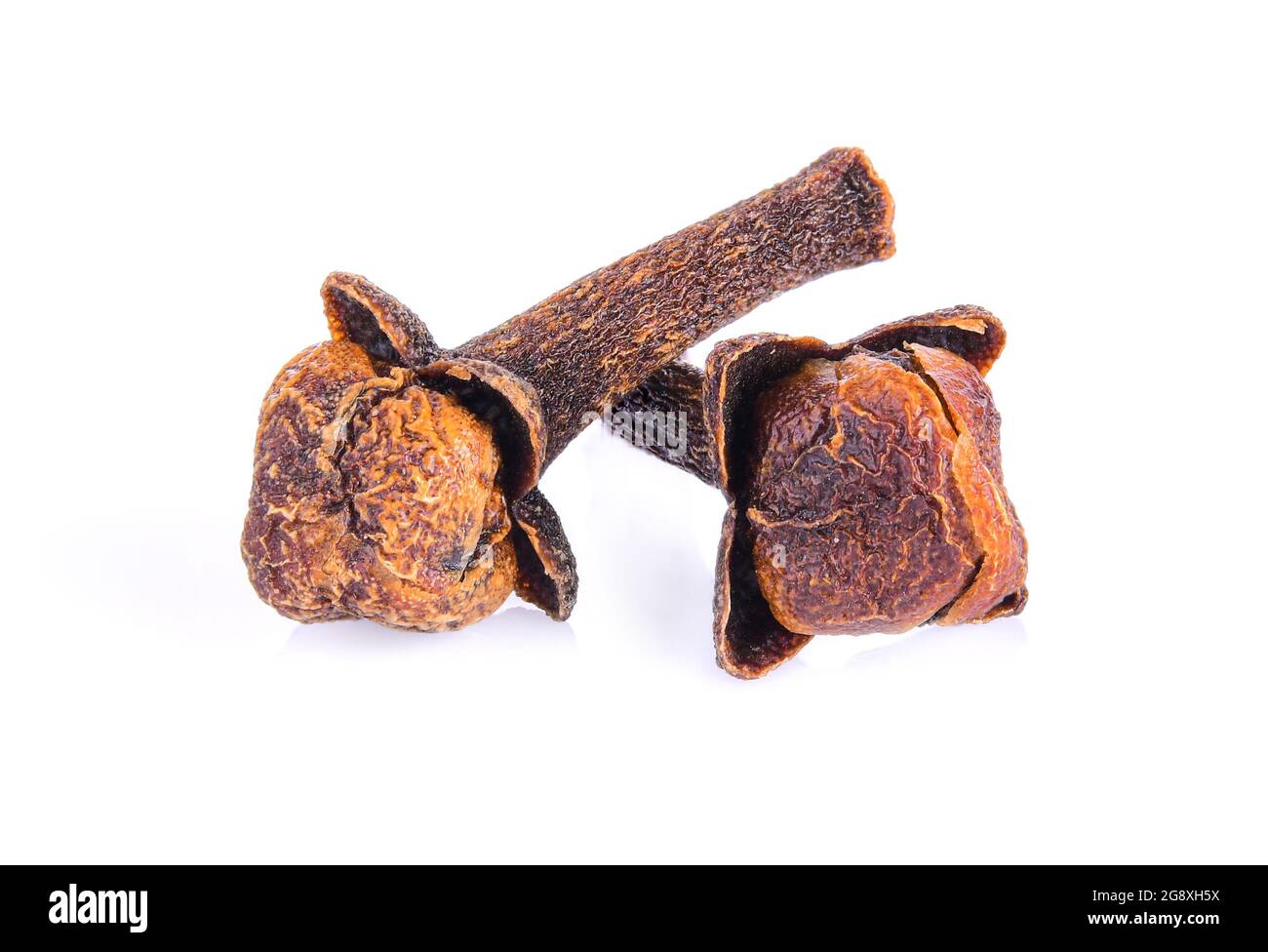 cloves spices on white background Stock Photo - Alamy