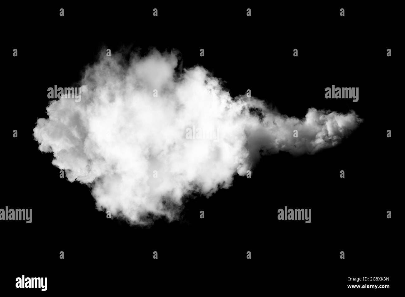 strange white cloud on black background Stock Photo - Alamy