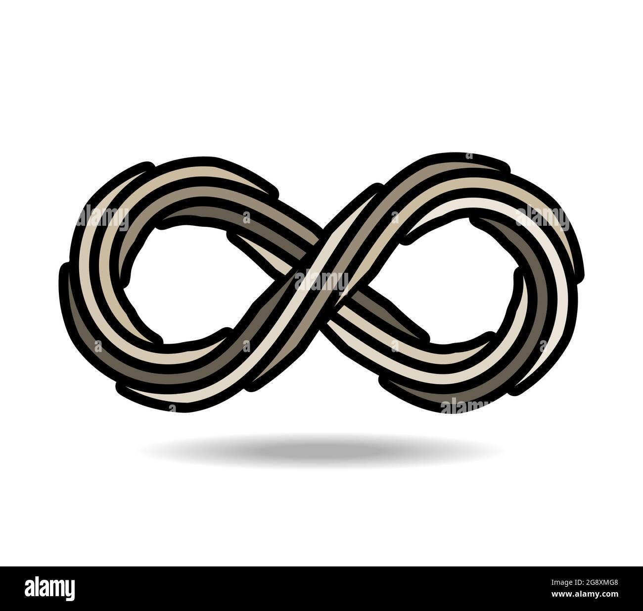 Grey sky with rainbow Stock Vector Images - Alamy