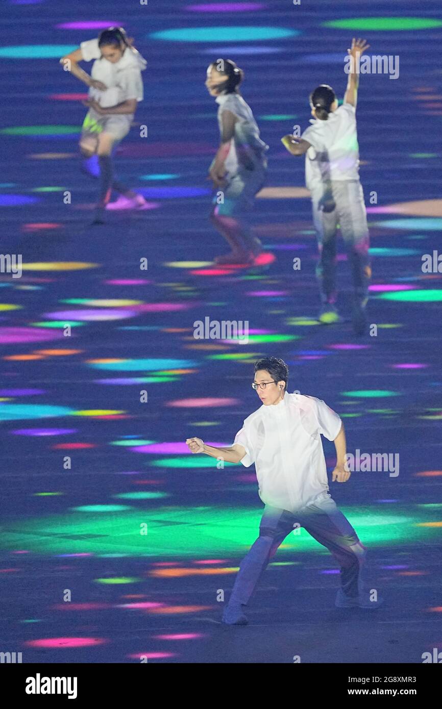 Tokyo Japan 23rd July 2021 Olympia Opening Ceremony At The Olympic