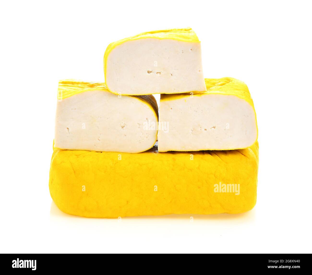 tofu on White background Stock Photo - Alamy