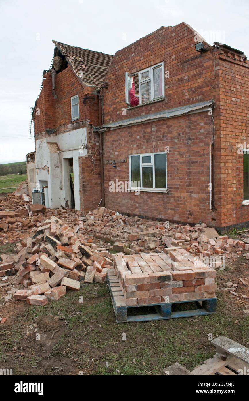 Reclaimed bricks from demolition of Colemans Hill Farm Mickleton ...