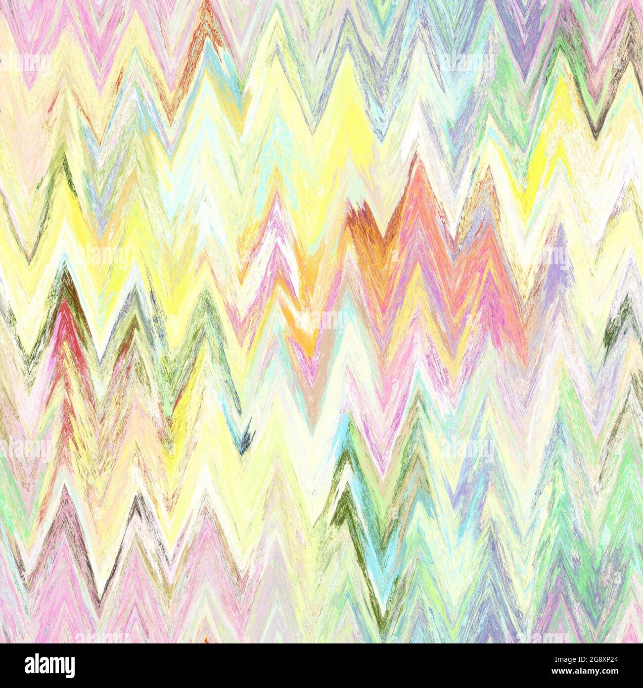 Bright Rainbow Chevron