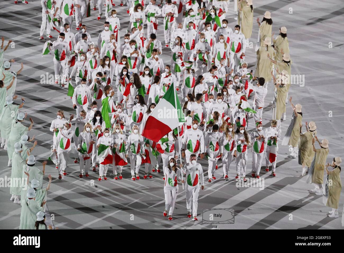 Tokyo-Japan July 23, 2021, Tokyo 2020 Olympic Games Opening Stock Photo ...