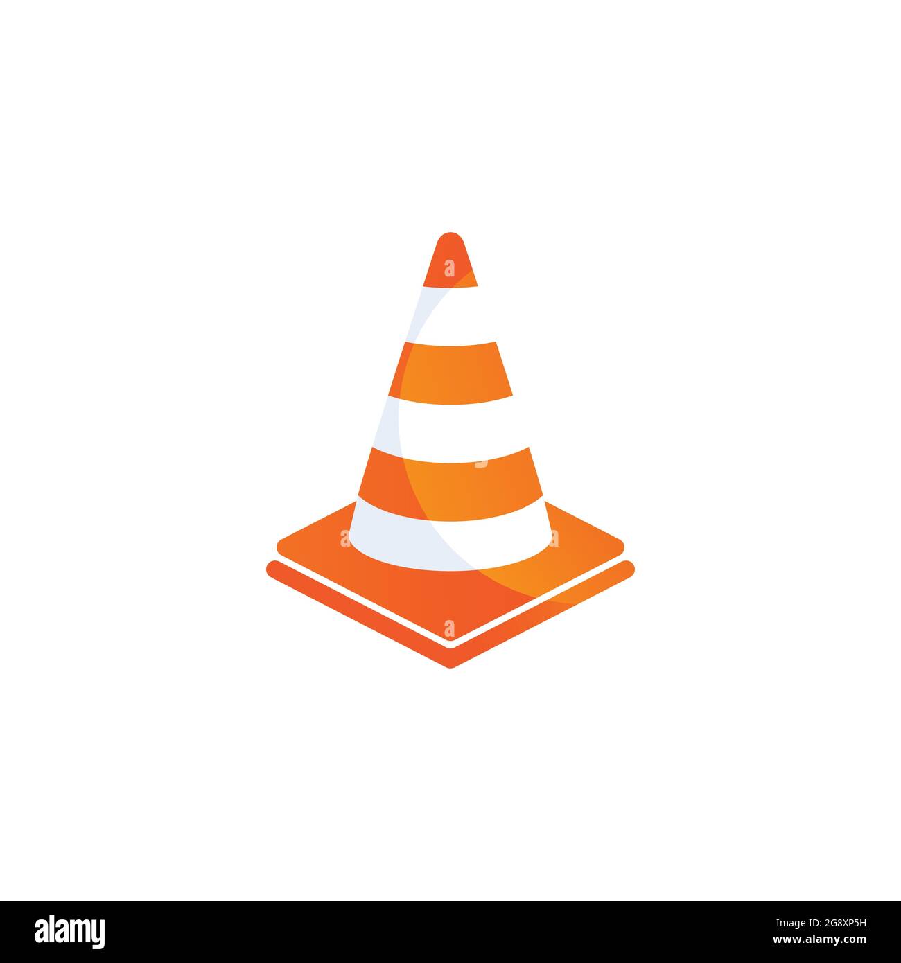 Construction Cone Icon Vector