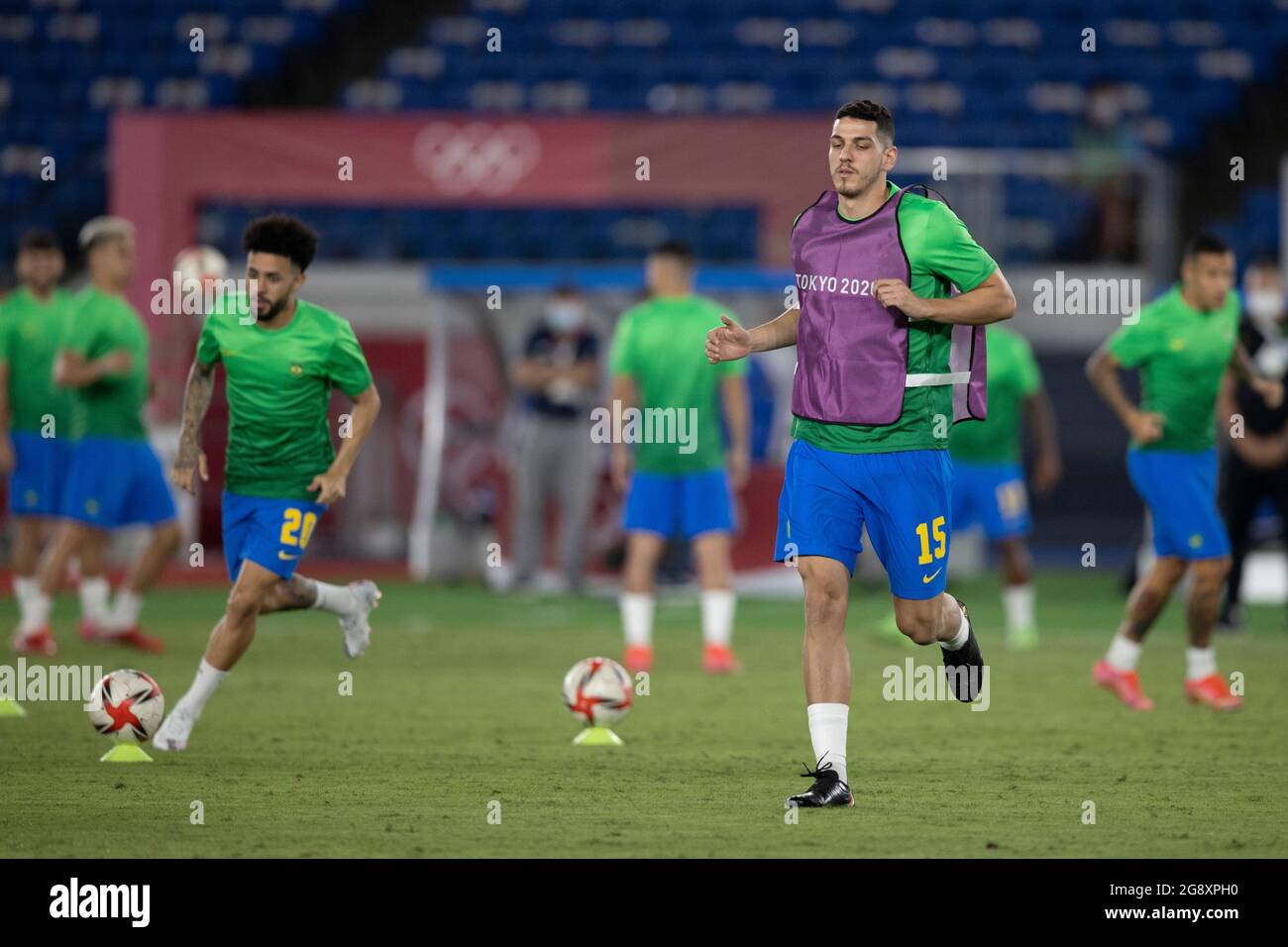 22th July 2021; Stadium Yokohama, Yokohama, Japan; Tokyo 2020 Olympic ...