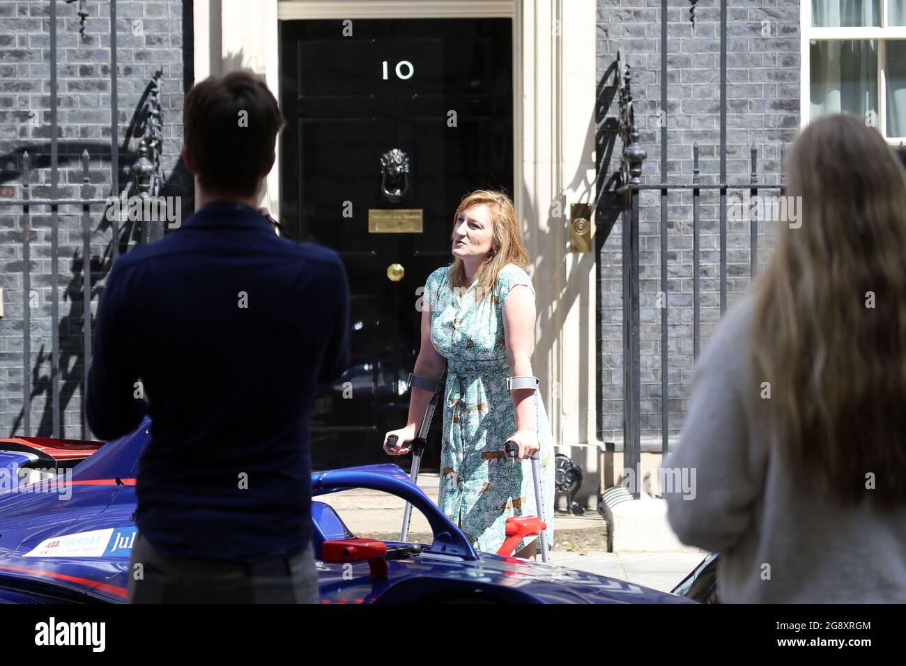 Allegra stratton press conference hi-res stock photography and images ...