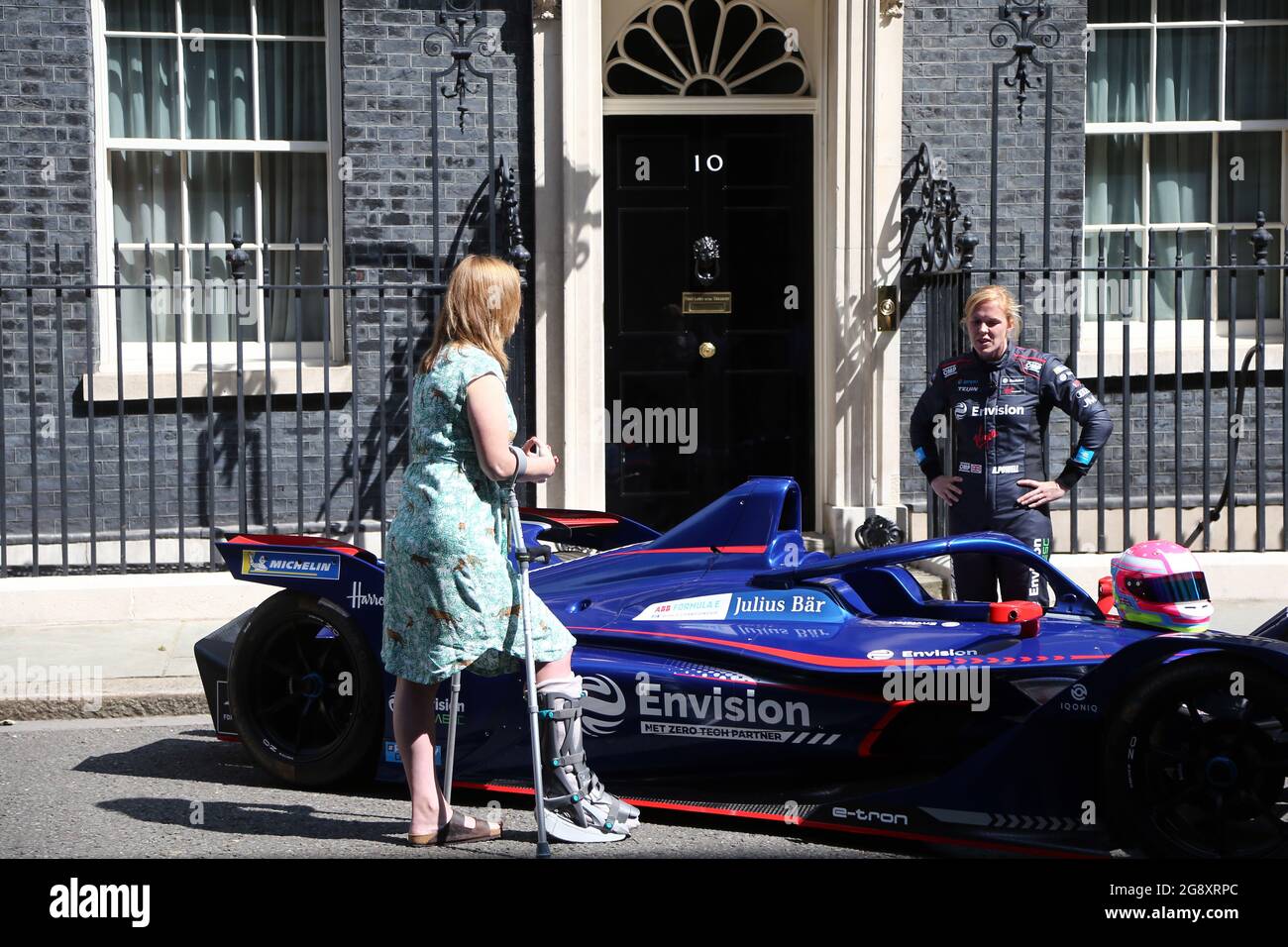 Allegra stratton press conference hi-res stock photography and images ...