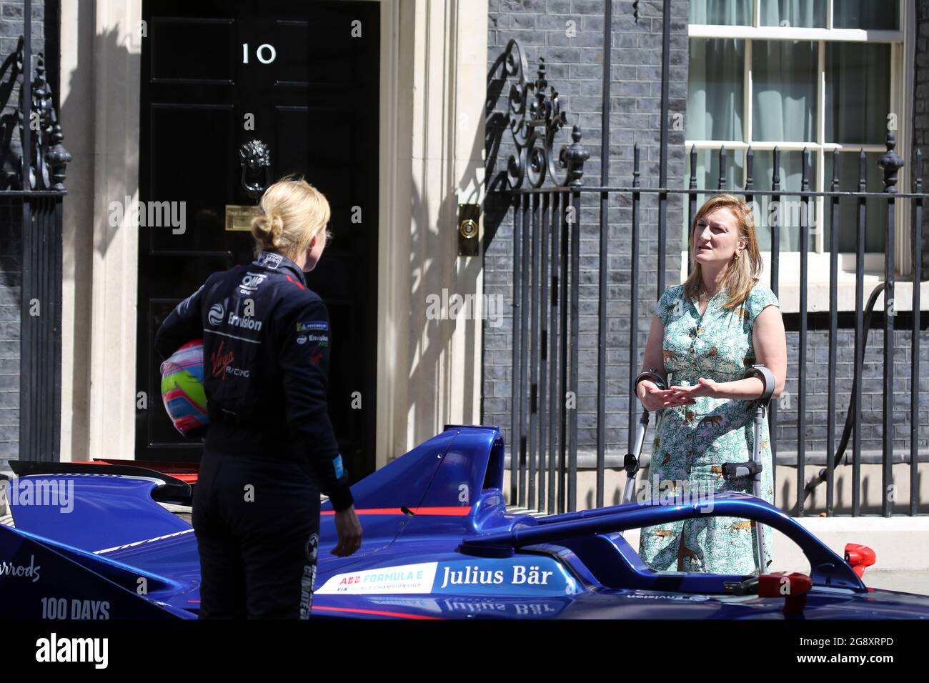 Allegra stratton press conference hi-res stock photography and images ...