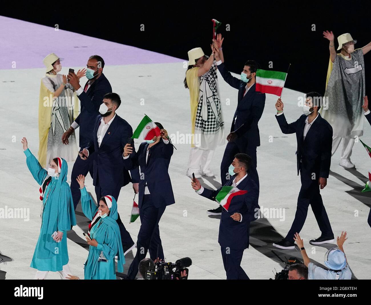 Iran olympic team hi-res stock photography and images - Alamy