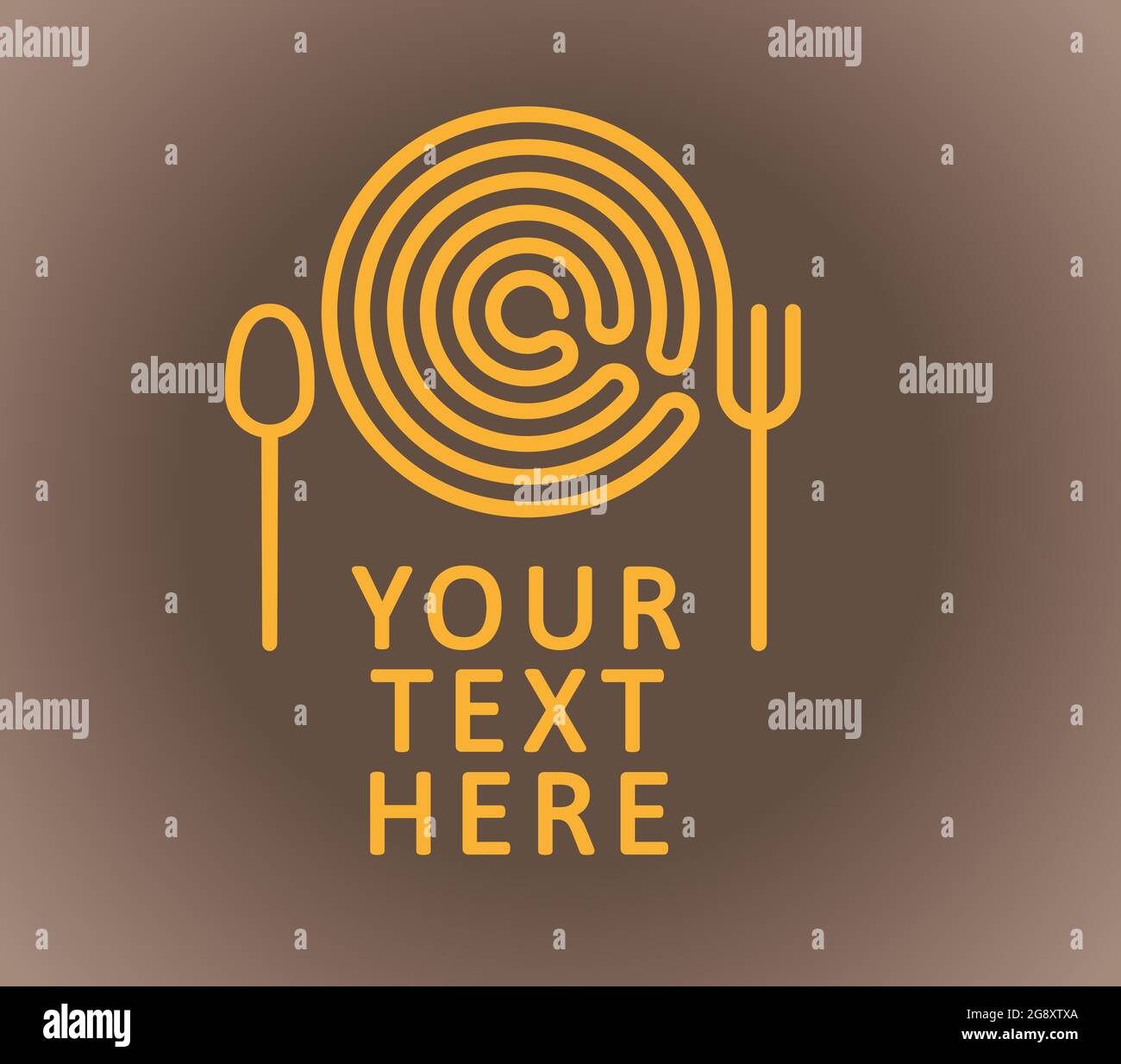 Italian pasta restaurant or bar. Ready logo Stock Vector Image & Art ...