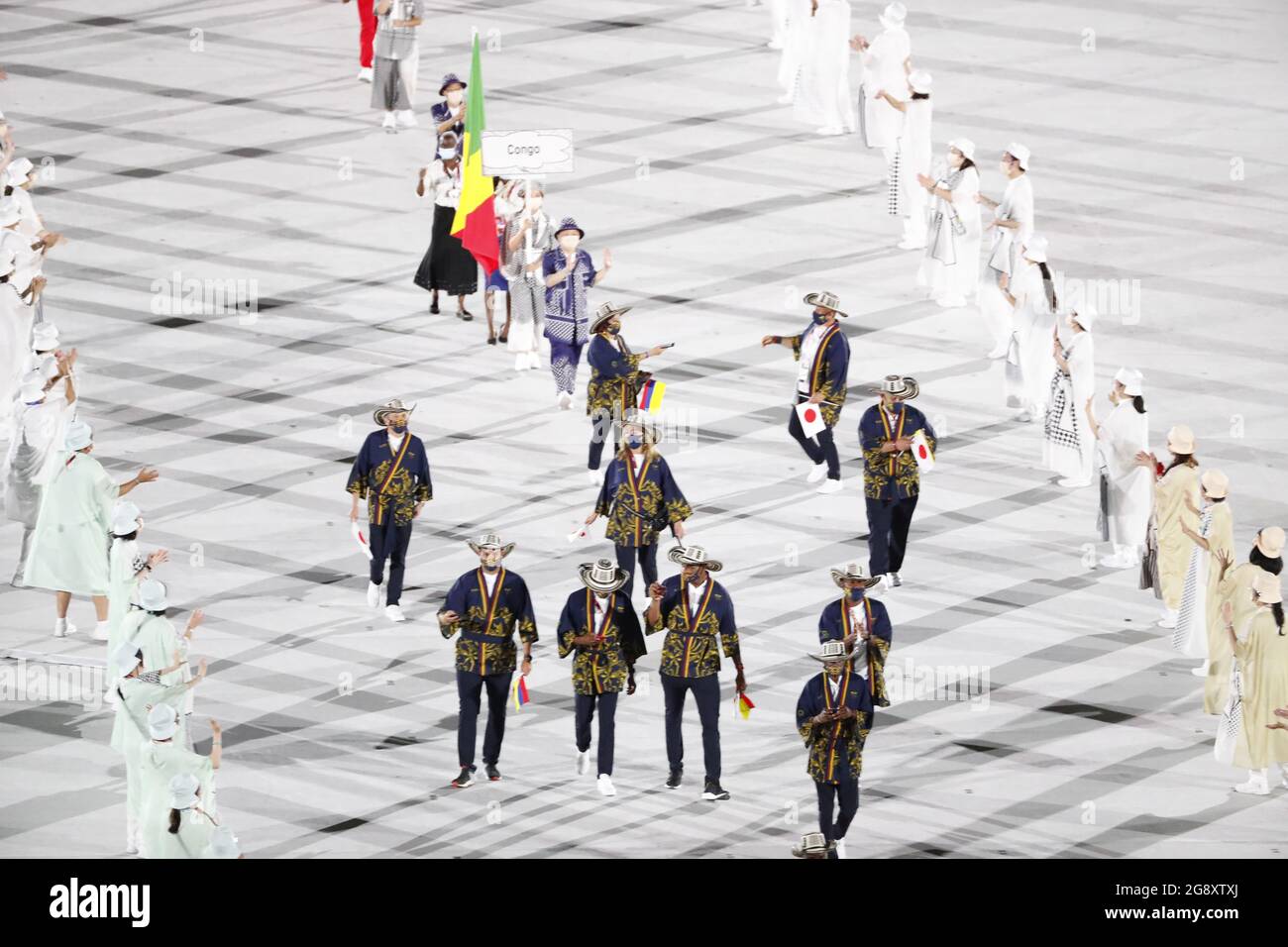 Tokyo-Japan July 23, 2021, Tokyo 2020 Olympic Games Opening Stock Photo ...