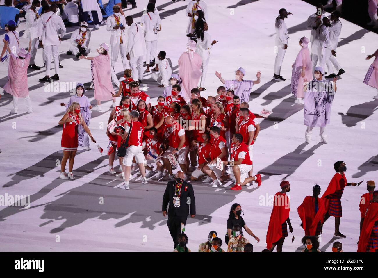 Tokyo-Japan July 23, 2021, Tokyo 2020 Olympic Games Opening Stock Photo ...