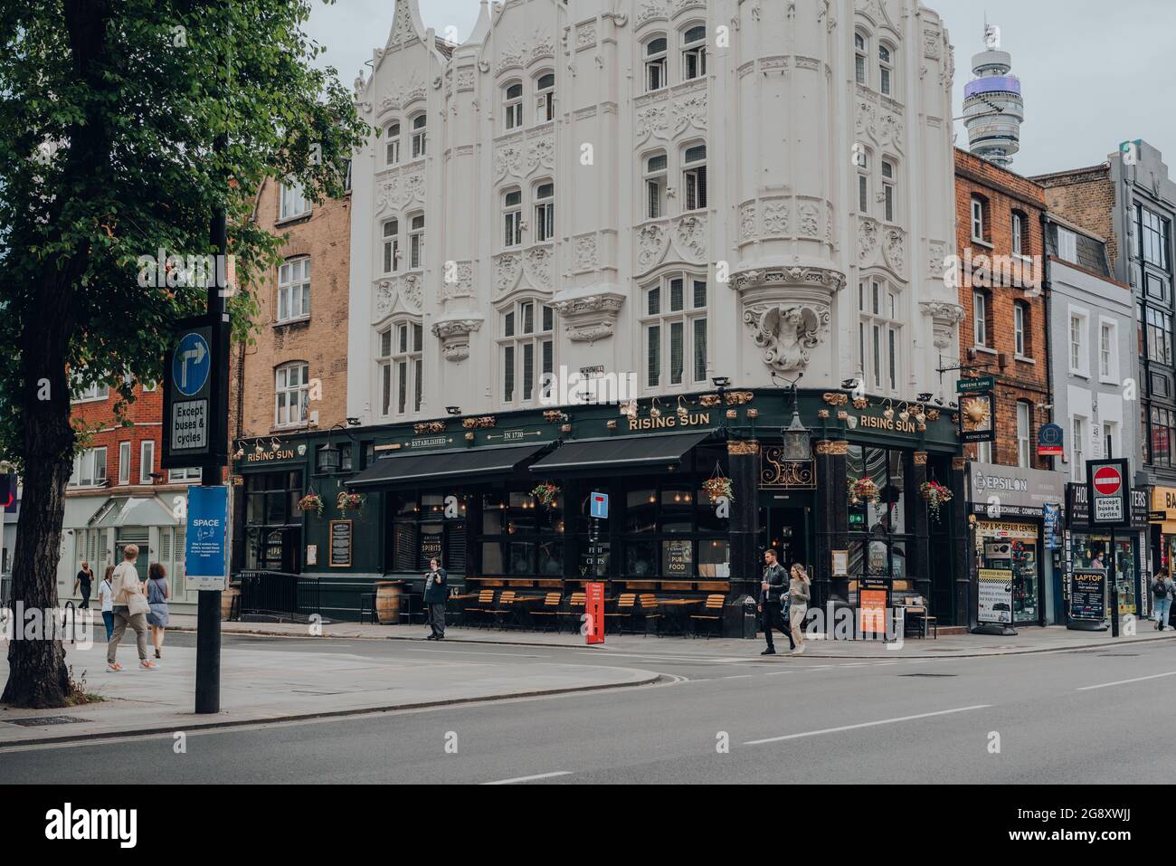 Tottenham Court Road Road Old High Resolution Stock Photography and ...